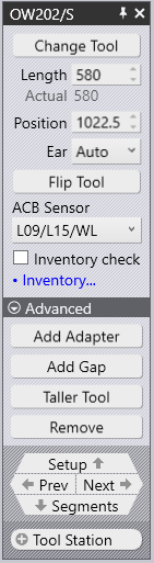 Editing a Tool Mount - TRUMPF Flux